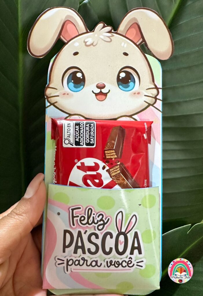 PORTA KIT KAT PÁSCOA – Professora Jani