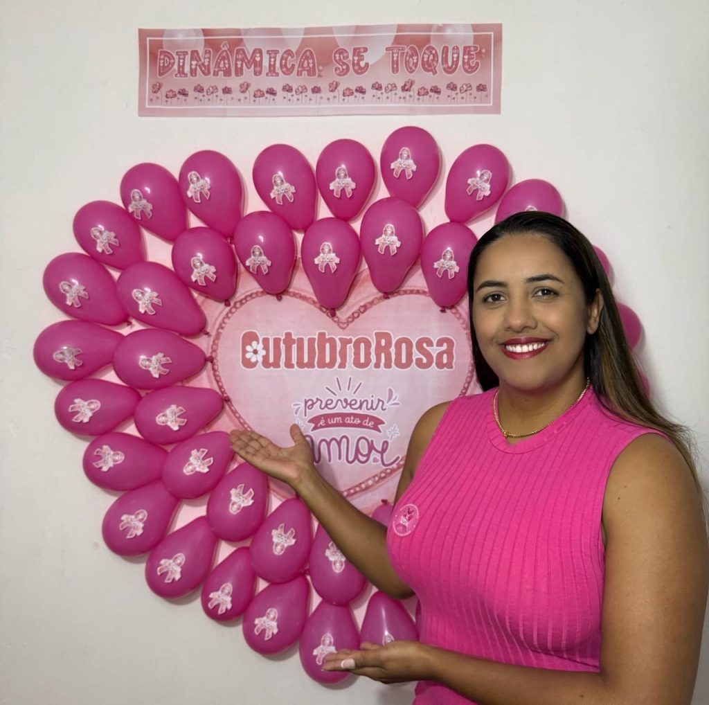 DINÂMICA OUTUBRO ROSA SE TOQUE – Professora Jani