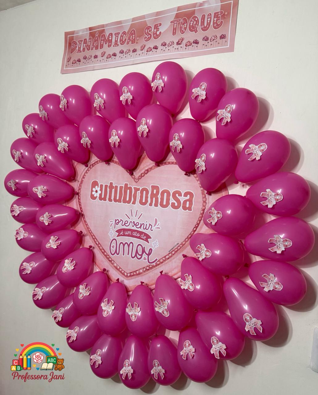 DINÂMICA OUTUBRO ROSA SE TOQUE – Professora Jani
